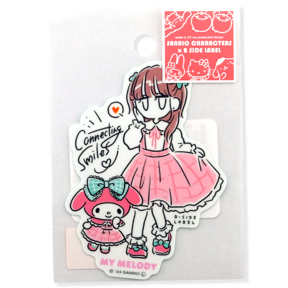 Sanrio My Melody & Girl B-Side Label Sticker – Japan Goods Direct