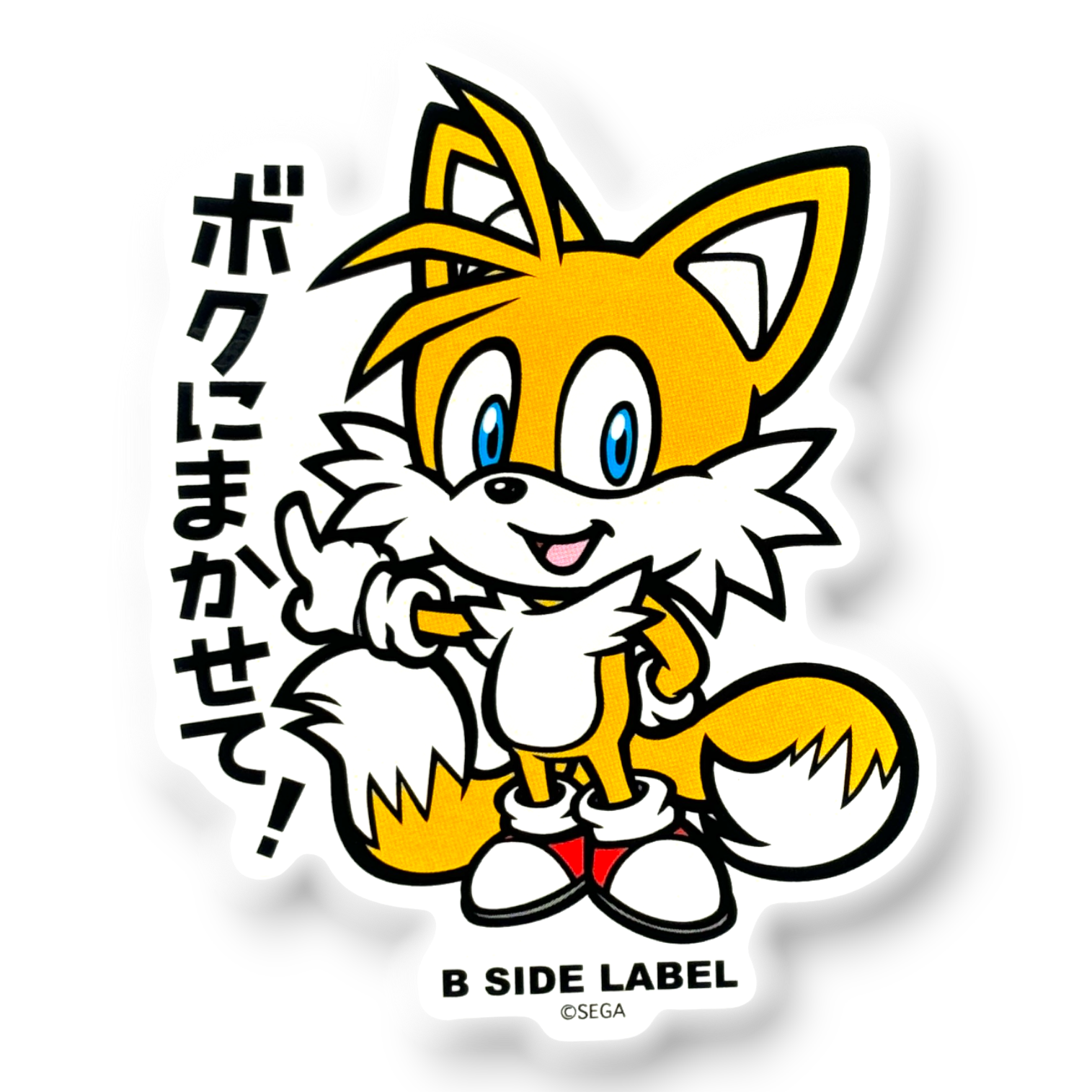Sonic The Hedgehog Tails B-Side Label Sticker – Japan Goods Direct