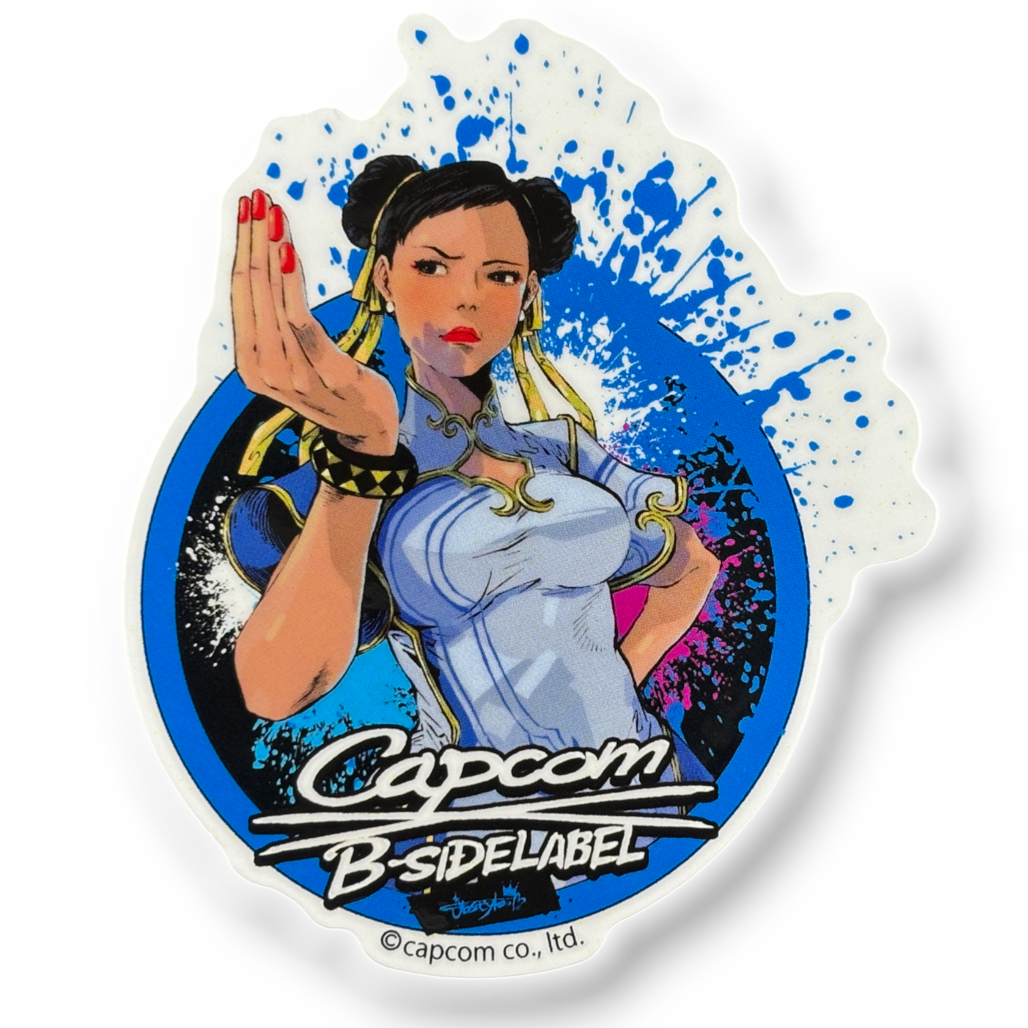 Street Fighter Chun-Li B-Side Label Sticker – Japan Goods Direct