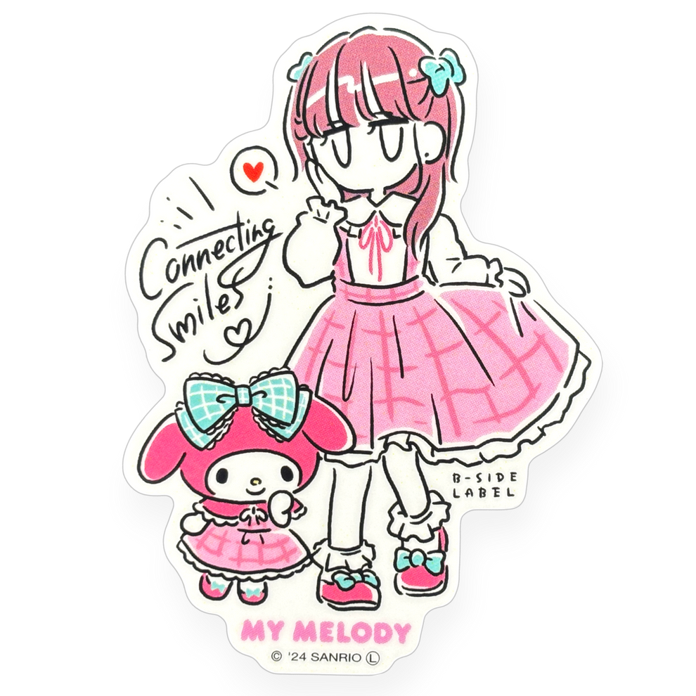 Sanrio My Melody & Girl B-Side Label Sticker – Japan Goods Direct