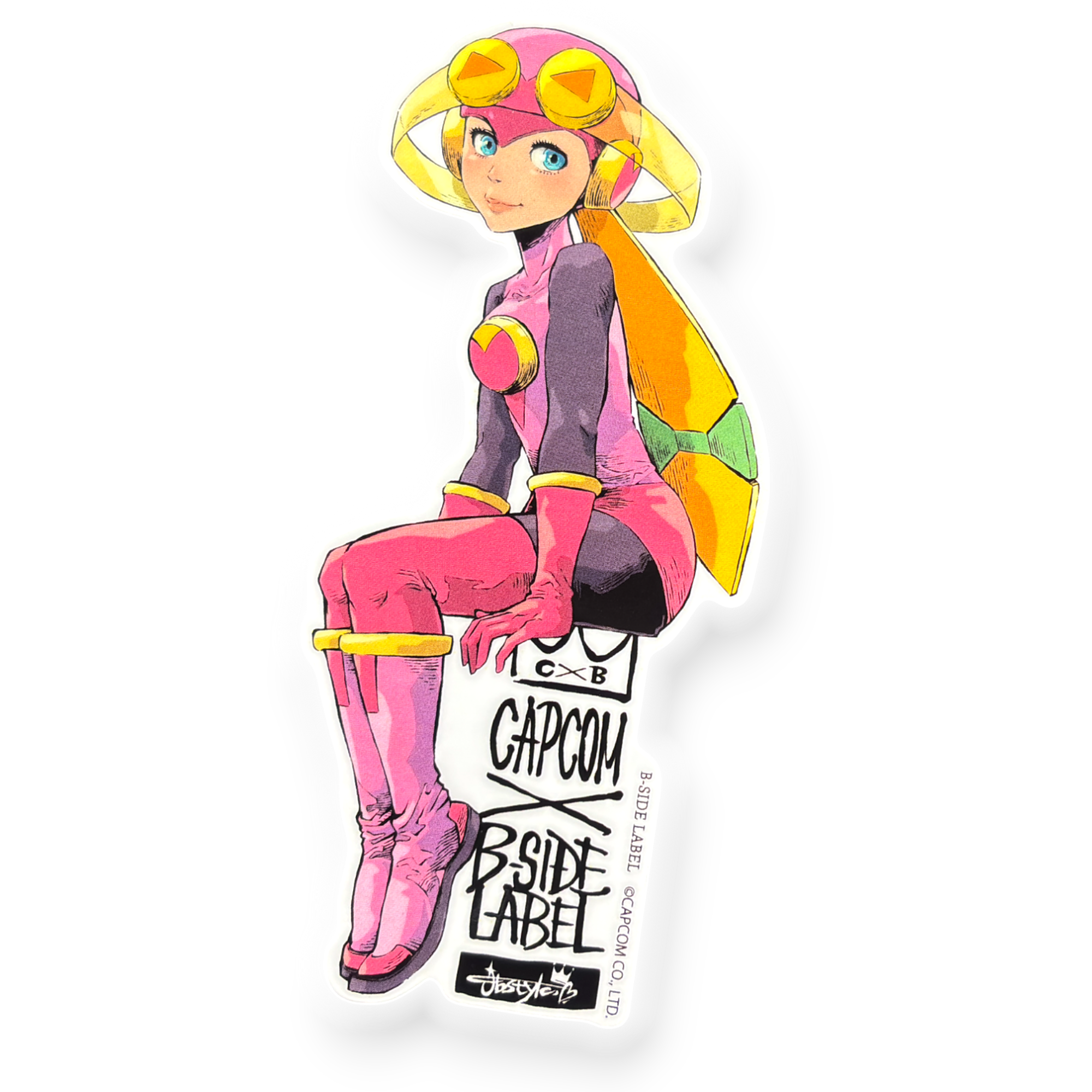 Roll - Mega Man B-Side Label Sticker – Japan Goods Direct